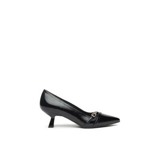 Nero Giardini Femme, Chaussures, Noir, Taille: 36 EU Escarpins en cuir verni noir avec bride d&eacute;corative