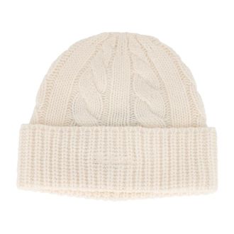 MC2 Saint Barth Bonnet en maille - unisex - Accessoires - Blanc - Taille: ONE Size
