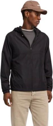 Jack & Jones JJZACK Veste l&eacute;g&egrave;re pour homme 100% polyester Noir Taille L, Noir, L