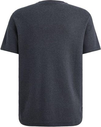 PME Legend T-Shirt - Shirt mit zweifarbigem Streifenmuster und Struktur - PME Kurzarmshir