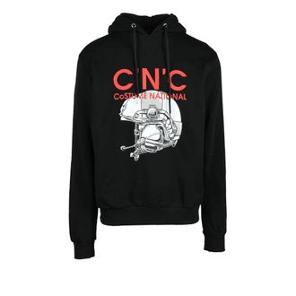 Costume National Hoodie - - Sweatshirts & Hoodies - Herren - Schwarzk - L