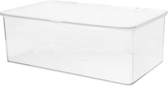 BESPORTBLE ARTSEWPLY Transparente Mittelgro&szlig;e Staubdichte CD DVD Aufbewahrungsbox mit Deckel Langlebiger Sto&szlig;fester Organizer f&uuml;r Kratzschutz und Einfache Inhalt