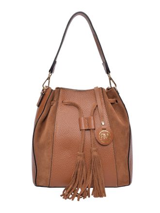 Roberta M Braun Rindsledertasche