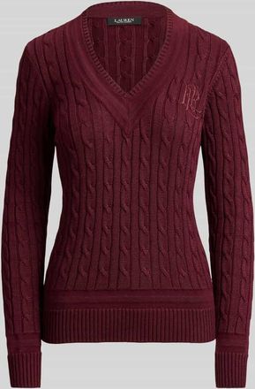 Lauren Ralph Lauren Pullover mit Logo-Stitching Modell MEREN