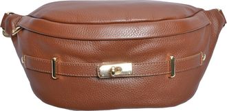Anna Luchini Kastanienbraun Rindsledertasche