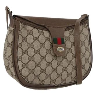 Gucci Sac &agrave; bandouli&egrave;re Pre-owned - Femme - Pre-owned - Beige - Taille: ONE Size