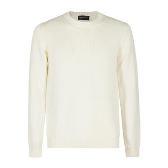 Roberto Collina Stylischer Rundhalspullover - - Knitwear - Herren - Beige - M