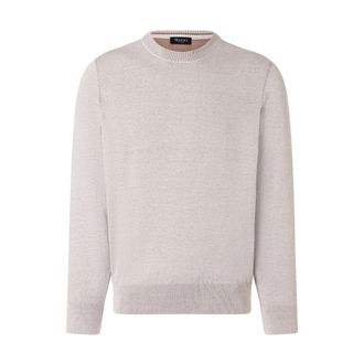 Maerz Rundhals-Strickware - - Knitwear - Herren - Beige - 3XL