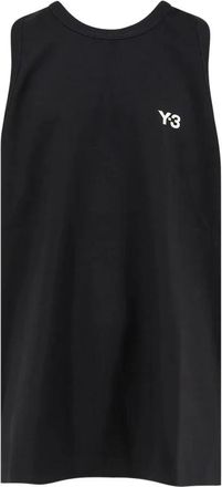 Yohji Yamamoto Homme, Sport, Noir, Taille: 2XL T-shirt sans manches 3-Stripes