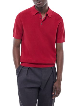 Fursac Polo en coton et cachemire - Taille XXL - Homme