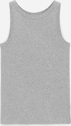 Arket Geripptes Tanktop -Grau