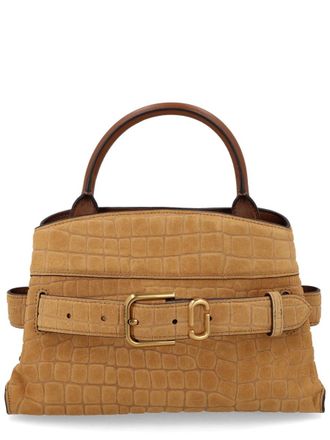 Marc Jacobs Womens Leather Handbag Dakota Beige Cow Handbags Hand Bags