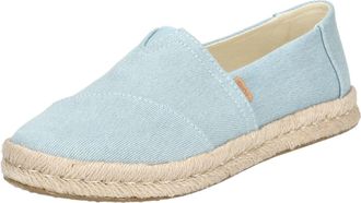 Toms Damen Espadrilles Seil 2.0_Pastel Blue Sneaker, Pastellblau, 39 EU