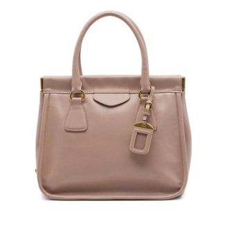 Prada Pre-owned Sac en cuir Saffiano - Femme - Pre-owned - Brun - Taille: ONE Size