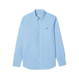 Lacoste Slim Fit Hemd - - Shirts - Herren - Blau - L