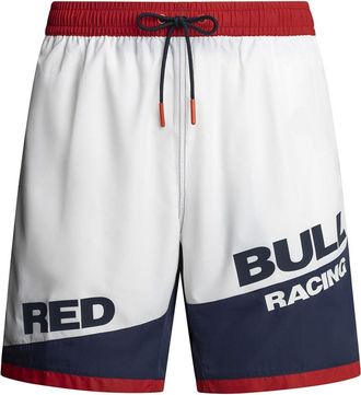 Pepe Jeans London Red Bull Racing X Pepe Jeans Herren RBR Block Surfer Shorts, Blau (Marineblau), L/XL