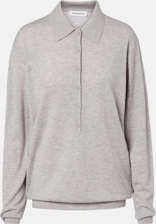 Frankie Shop Pull polo Tala en laine m&eacute;lang&eacute;e