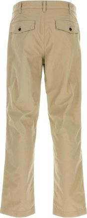 Burberry Cotton Trousers - Beige