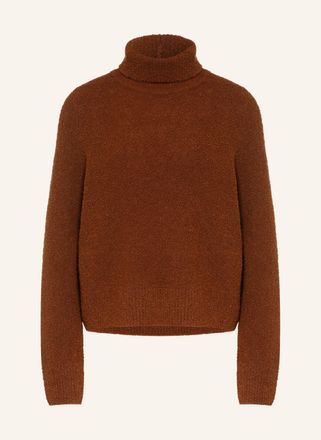 HUGO BOSS Rollkragenpullover Fubrini braun