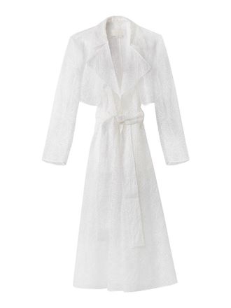 Genny Trench-Coat - Blanc