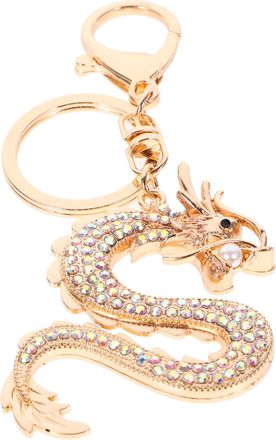 Valiclud Schlüsselanhänger in Drachenform Mit Strasssteinen Dekorativer Taschenanhänger Schlüsselanhänger Für Auto Oder Brieftasche Einzigartiges Geschenk Für 