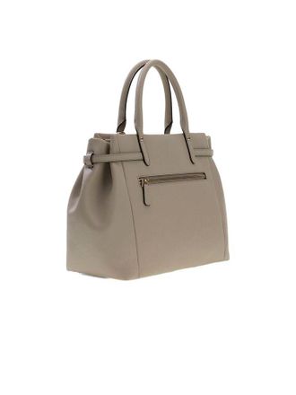 Guess Womens Satchel Bag Bone Polyurethane - Satchel-Bags