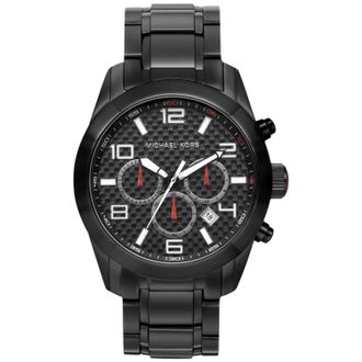 Michael Kors Unisex-Uhr Quartz Schwarz