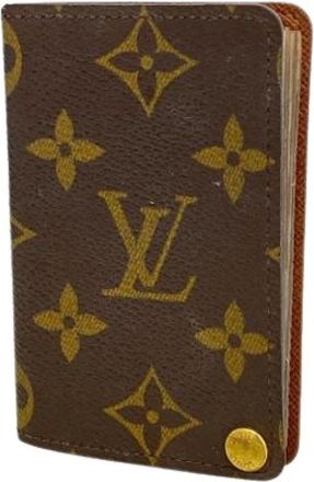 Louis Vuitton unisex, Pre-owned, Brun, Taille: ONE Size Pre-owned Card Case