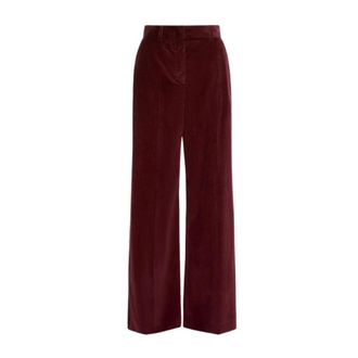 Max Mara Tania Hose - - Trousers - Damen - Rot - M