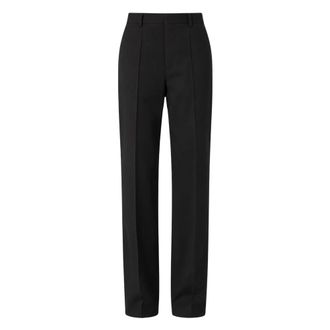 Meimeij M6Fa10 Straight Hosen - - Trousers - Damen - Schwarzk - S