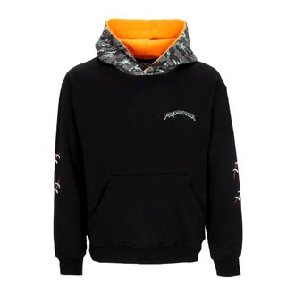 PROPAGANDA Schwarzer Triangle Pain Hoodie Leichtes Sweatshirt - - Sweatshirts & Hoodies - Herren - Schwarzk - XS