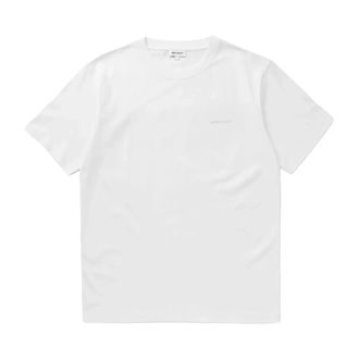 Norse Projects Minimalistisches Logo-Print T-Shirt Wei&szlig; - - Tops - Herren - Wei&szlig; - M