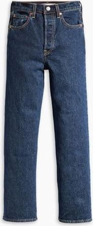 Levi's Femme Ribcage Straight Ankle, Salsa Dark Stone, 24W / 27L