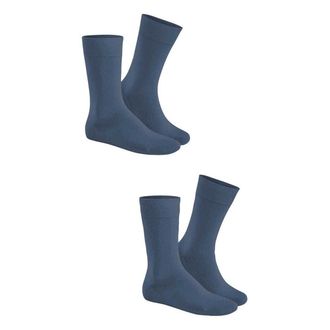 Hudson Herren Socken Only 2-Pack druckfreier Bund