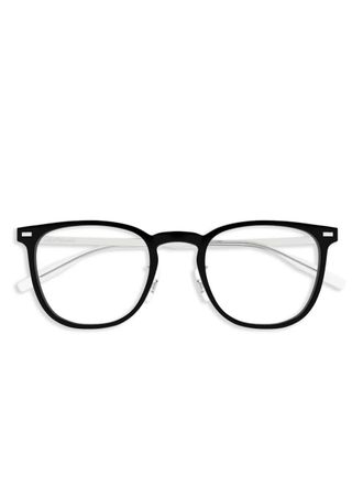 Montblanc lunettes de vue &agrave; monture carr&eacute;e - Noir