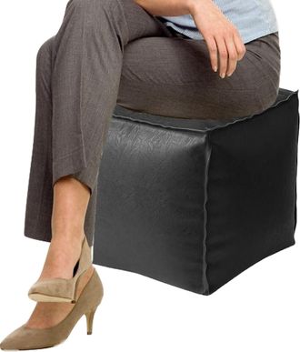 Generico Mit Aufbewahrung, Fu&szlig;hocker mit abnehmbarem Sitz und herausnehmbarer Aufbewahrung, zusammenklappbare Mehrzweckbank f&uuml;r Schlafzimmer, B&uuml;ro oder Zuhause