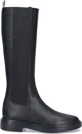 Thom Browne Stiefel - Slip-On Boots - Black - Gr. 36,5 (EU) - in Schwarz - für Damen
