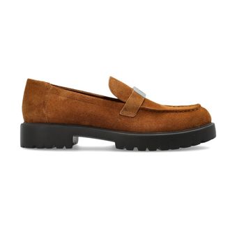 Tory Burch LeeLee Lug Loafers - - Shoes - Damen - Braun - 37 1/2 EU