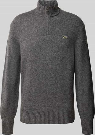 Lacoste Troyer aus Wolle mit Logo-Patch