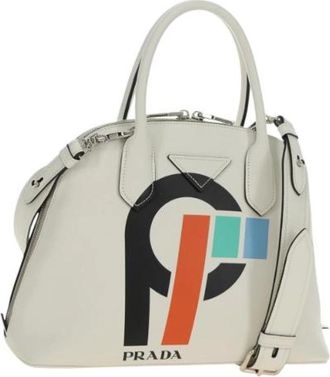 Prada Sac &agrave; main vintage Pre-owned - Femme - Pre-owned - Blanc - Taille: ONE Size