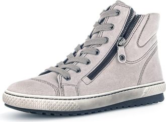 Gabor Damen Schn&uuml;rstiefeletten, Frauen Schn&uuml;rboots,Wechselfu&szlig;bett,schn&uuml;rboots,Winterstiefeletten,Winterschuhe,Rock (Smoky),37.5 EU / 4.5 UK