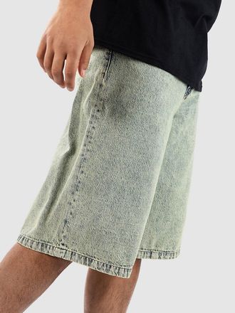 Reell Belmont Shorts yellow snow wash