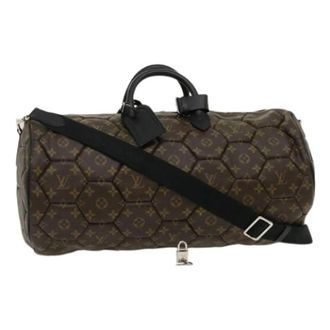 Louis Vuitton Pre-owned Canvas Weekender-Tasche - - Pre-owned - Damen - Braun - ONE SIZE
