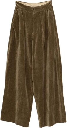 Uma Wang UMA Wang, Femme, Pantalons, Brun, Taille: 42 FR Wide Pantalons