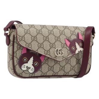 Gucci Pre-owned Vintage GG Canvas Schultertasche - - Pre-owned - Damen - Beige - ONE SIZE