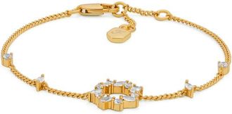 Fossil Ellis Damen Gold-Ton Messing Armband, JA7296710