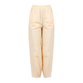 Patrizia Pepe Relaxed High-Waist Sweatpants - - Trousers - Damen - Beige - S