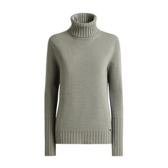 Kiton Kaschmir Polo Hals Pullover - - Knitwear - Damen - Grau - XS
