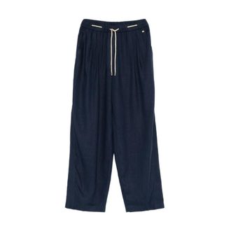 Herno Drawstring Hosen - - Trousers - Damen - Blau - XL