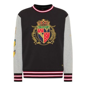 Carlo Colucci Herren, Sweatshirts & Hoodies, Schwarzk, MGr&ouml;&szlig;e